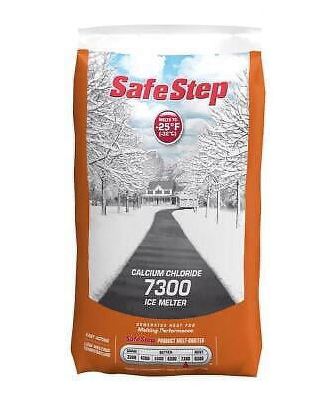 Safe Step 7300 Calcium Chloride Pellet Ice Melt, 50 lbs - Ideal for ...