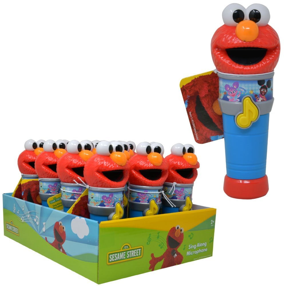 1 PC Sesame Street Sing Along Microphone with hangtag in PDQ- SHIP 1 PC ...