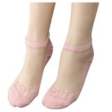 1 PC Socks for Women Short Lace Breathable Casual Thin Socks ...