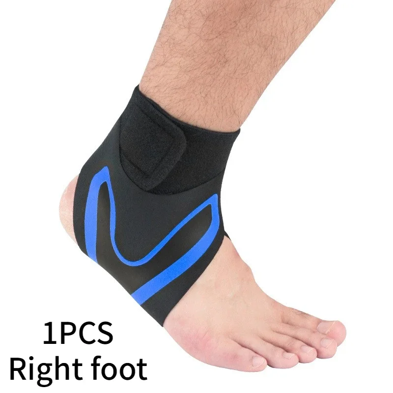 1 PC Sport Ankle Stabilizer Brace Compression Ankle Support Tendon Pain ...