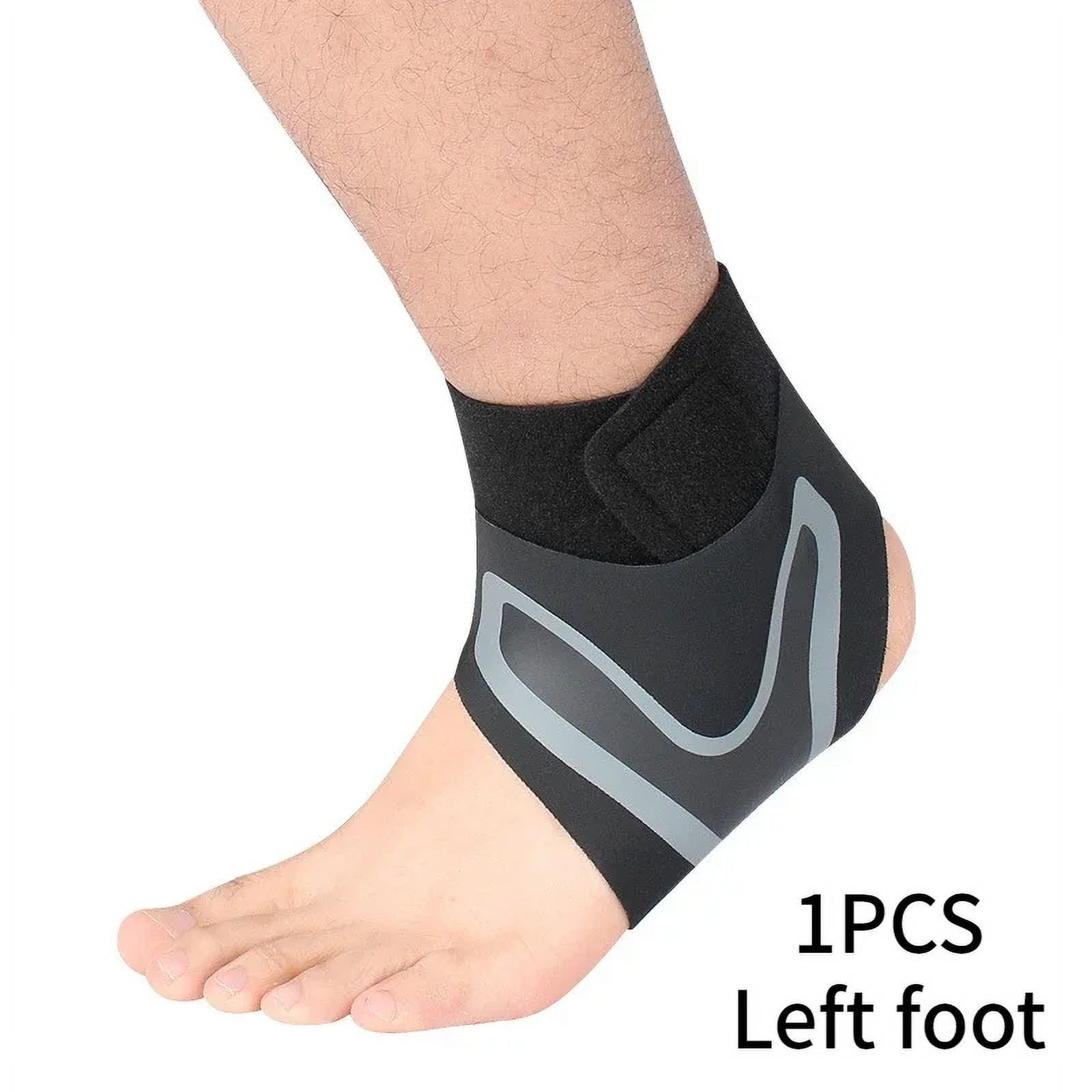 1 PC Sport Ankle Stabilizer Brace Compression Ankle Support Tendon Pain ...