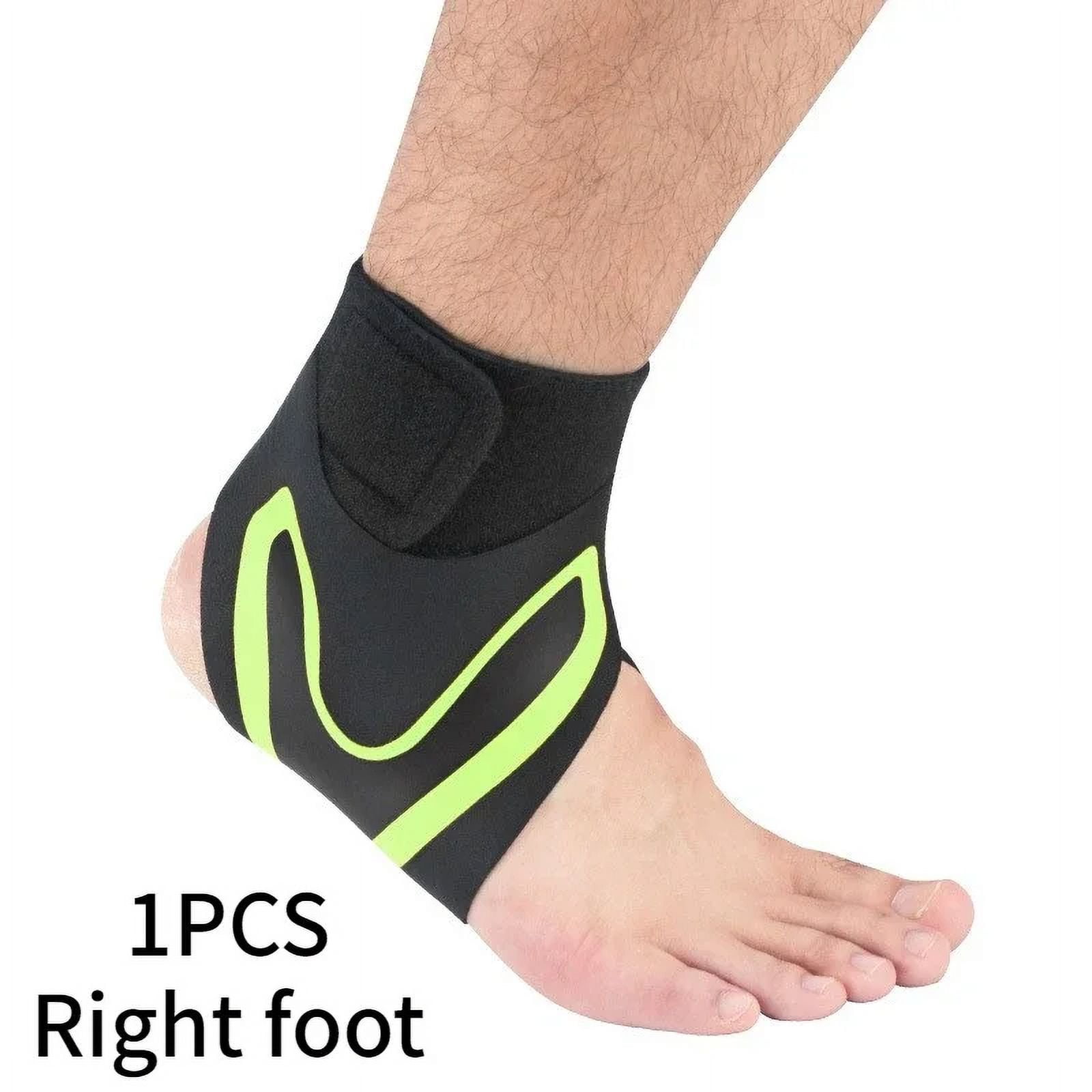 1 PC Sport Ankle Stabilizer Brace Compression Ankle Support Tendon Pain ...