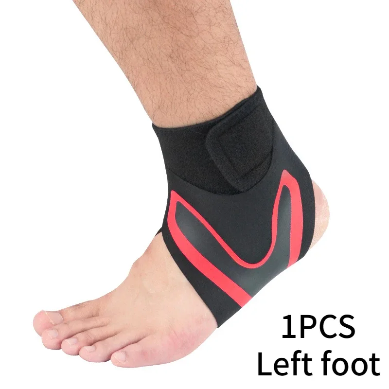 1 PC Sport Ankle Stabilizer Brace Compression Ankle Support Tendon Pain ...