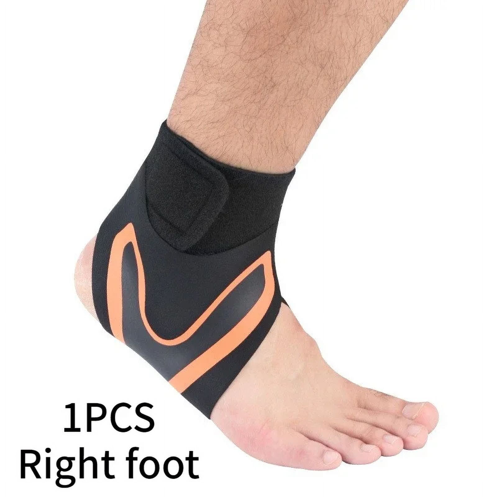 1 PC Sport Ankle Stabilizer Brace Compression Ankle Support Tendon Pain ...
