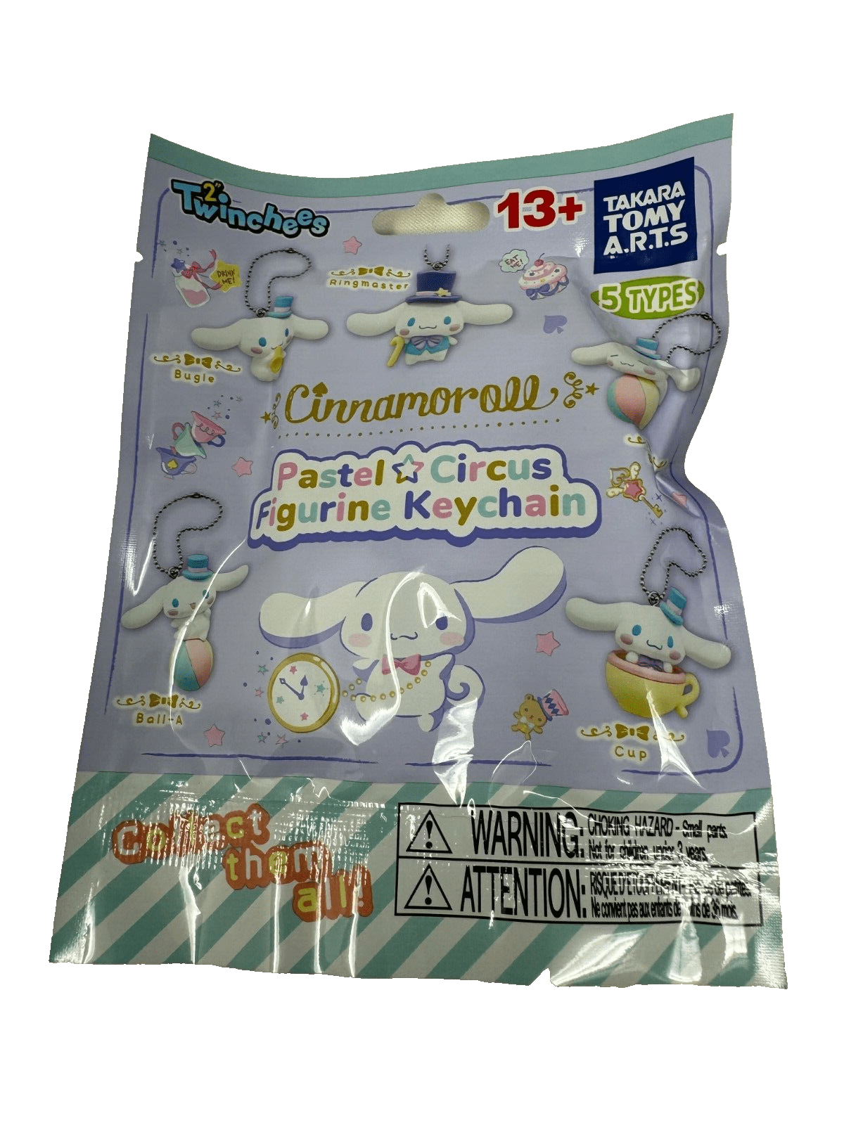 1 PC Twinchees Cinnamoroll Blind Bag Figurine Keychain- Assorted style ...