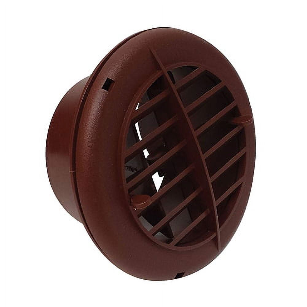 1 PC-Valterra A10-3352VP Air Vent With Damper - Walnut - 4" - Walmart.com