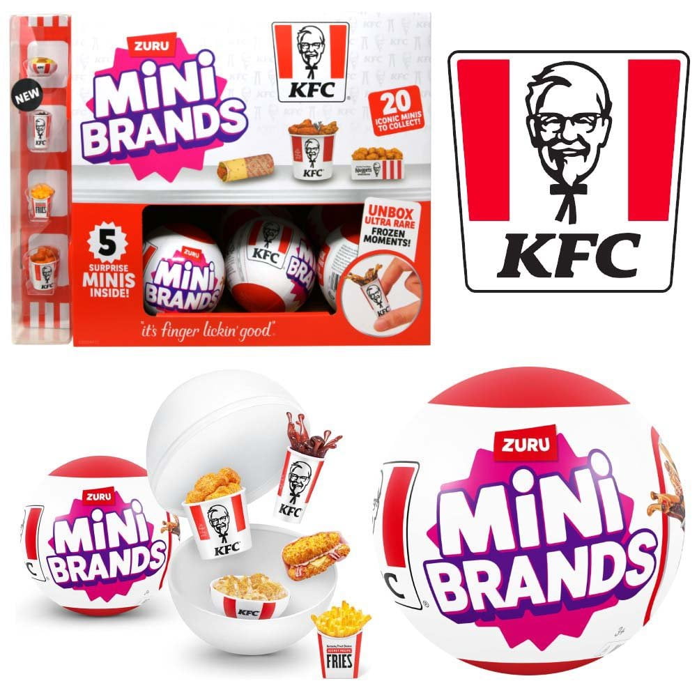 1 PC Zuru Mini Brands KFC Mini Brands in PDQ - Series 1, ONLY SHIP 1 ...
