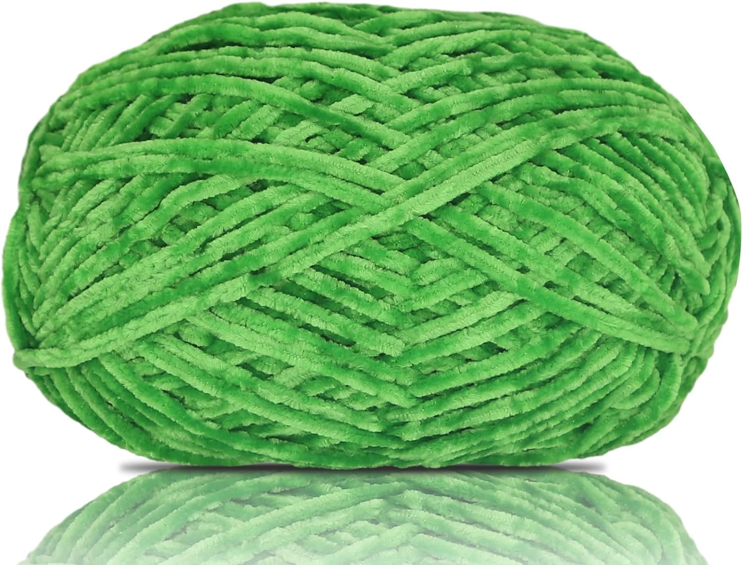 1 PCS 100g Soft Chenille Yarn Velvet Yarn for Crocheting,Fluffy Yarn ...