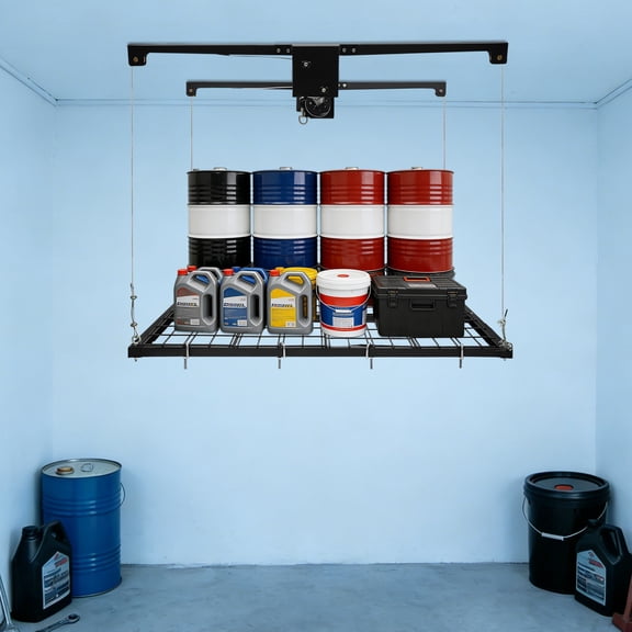Explore Garage Storage Lifts and Overhead Racks for Organized Spaces