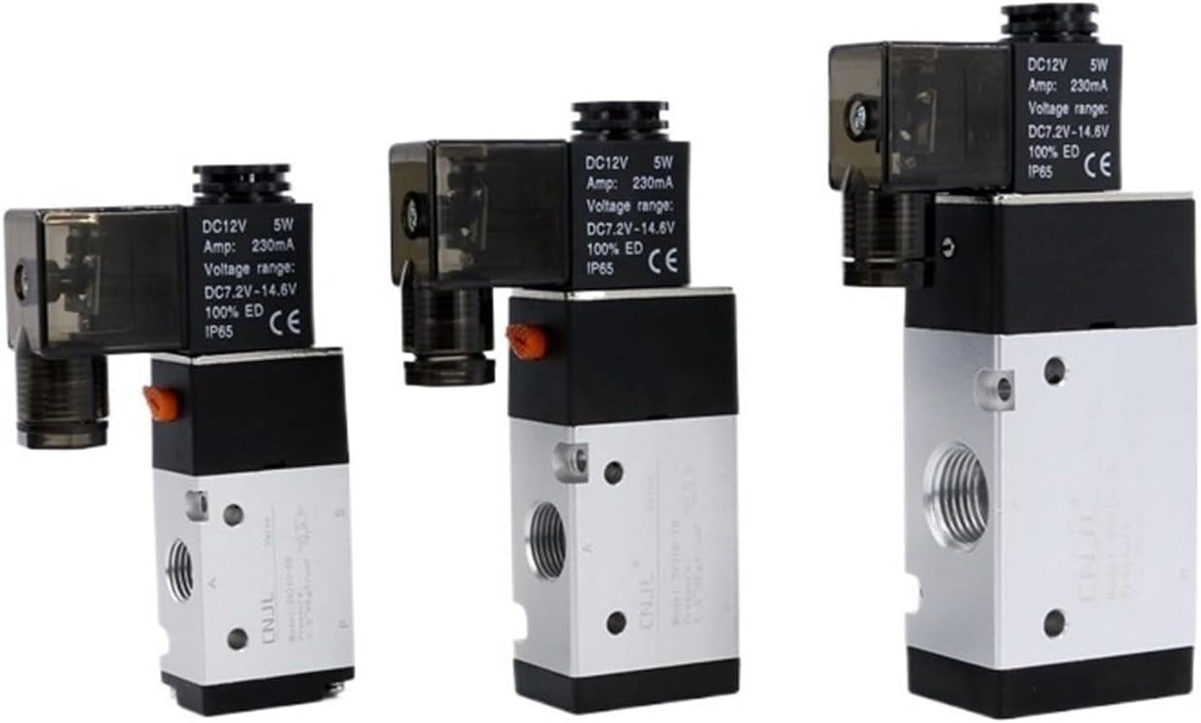 1 PCS 3V210-08 pneumatic solenoid valve valve two-position three-way 220 coil 24v electronic ...