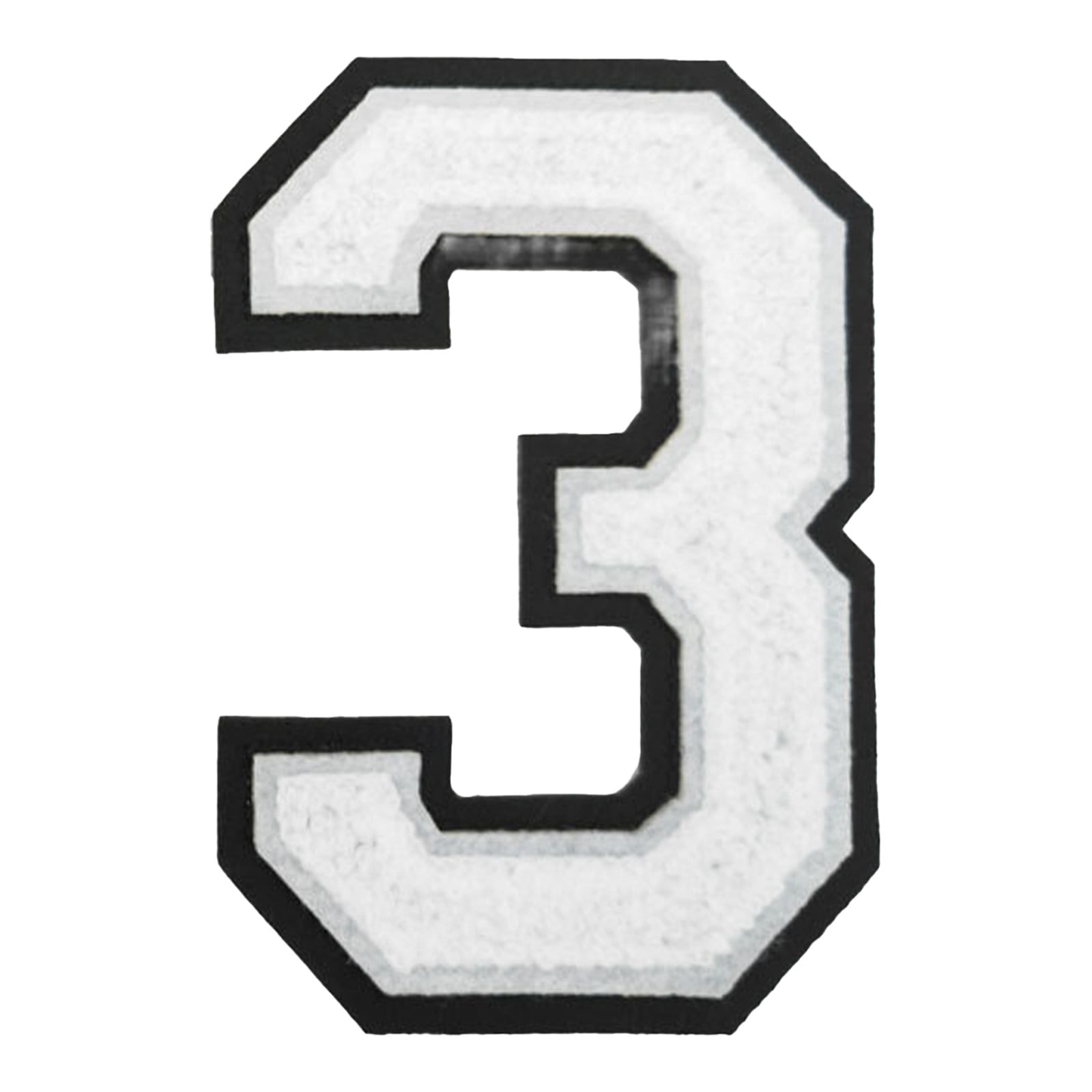 1 PCS 4.2 Inch Big Numerals Large Numbers White Letter or Number Design ...