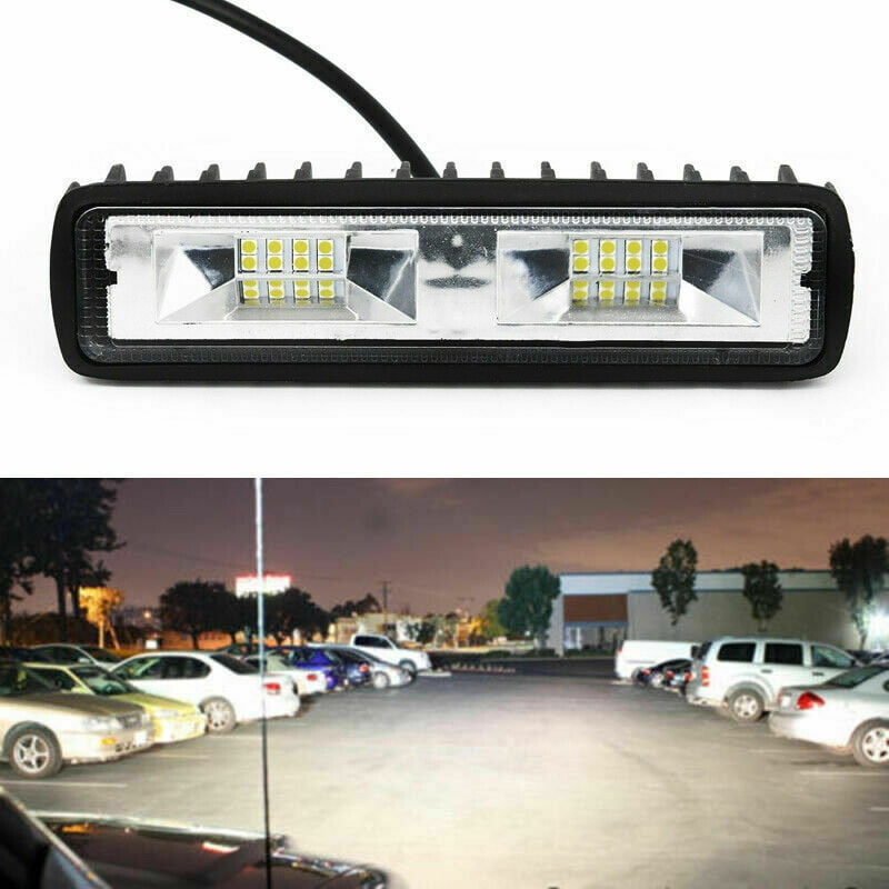 1 PCS 48W DRL LED Spot Flood Work Light Worklight 12V 24V Led Work ...