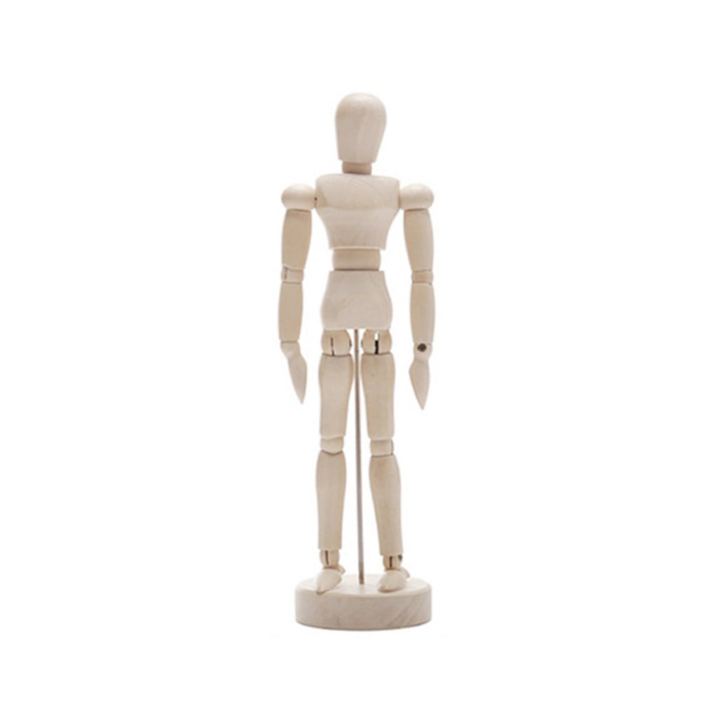 1 PCS 6.3 Inch Art Mannequin Figure,Articulated Drawing Wood Mannequin ...