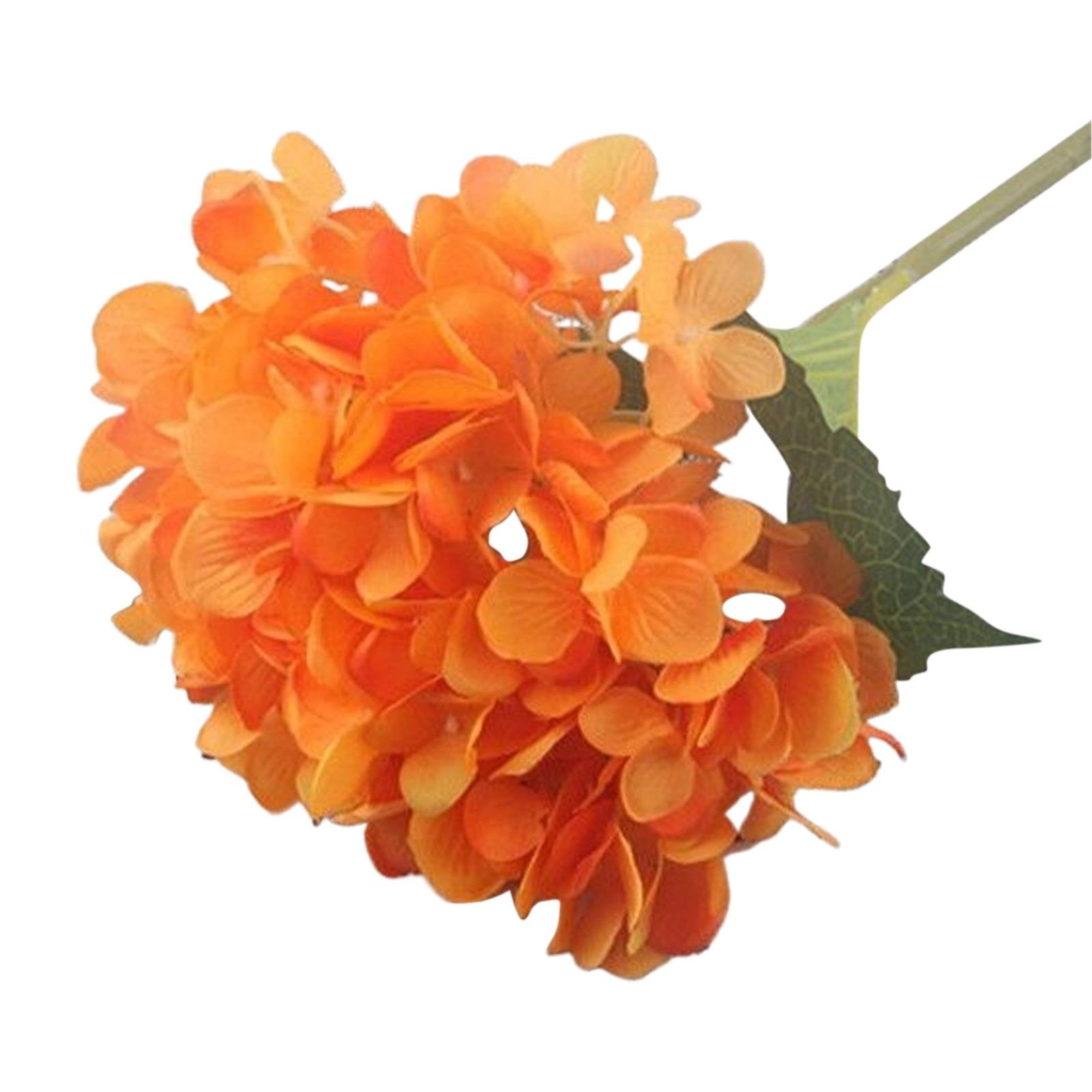 1 PCS Artificial Hydrangea Flowers,Silk Hydrangea Artificial Flowers ...