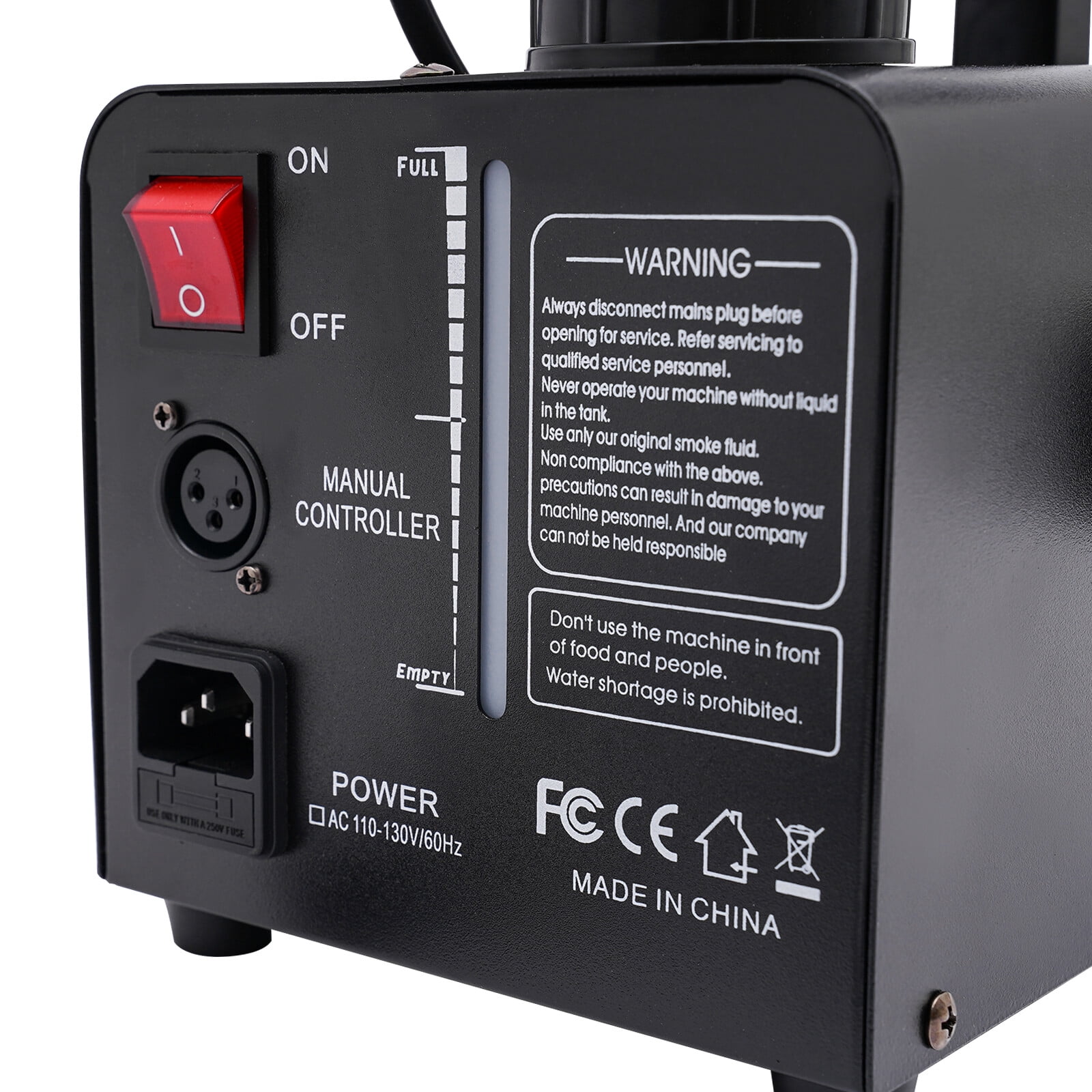 1 PCS Black Christmas Snow Machine, High-Performance Fake Snow Machine ...