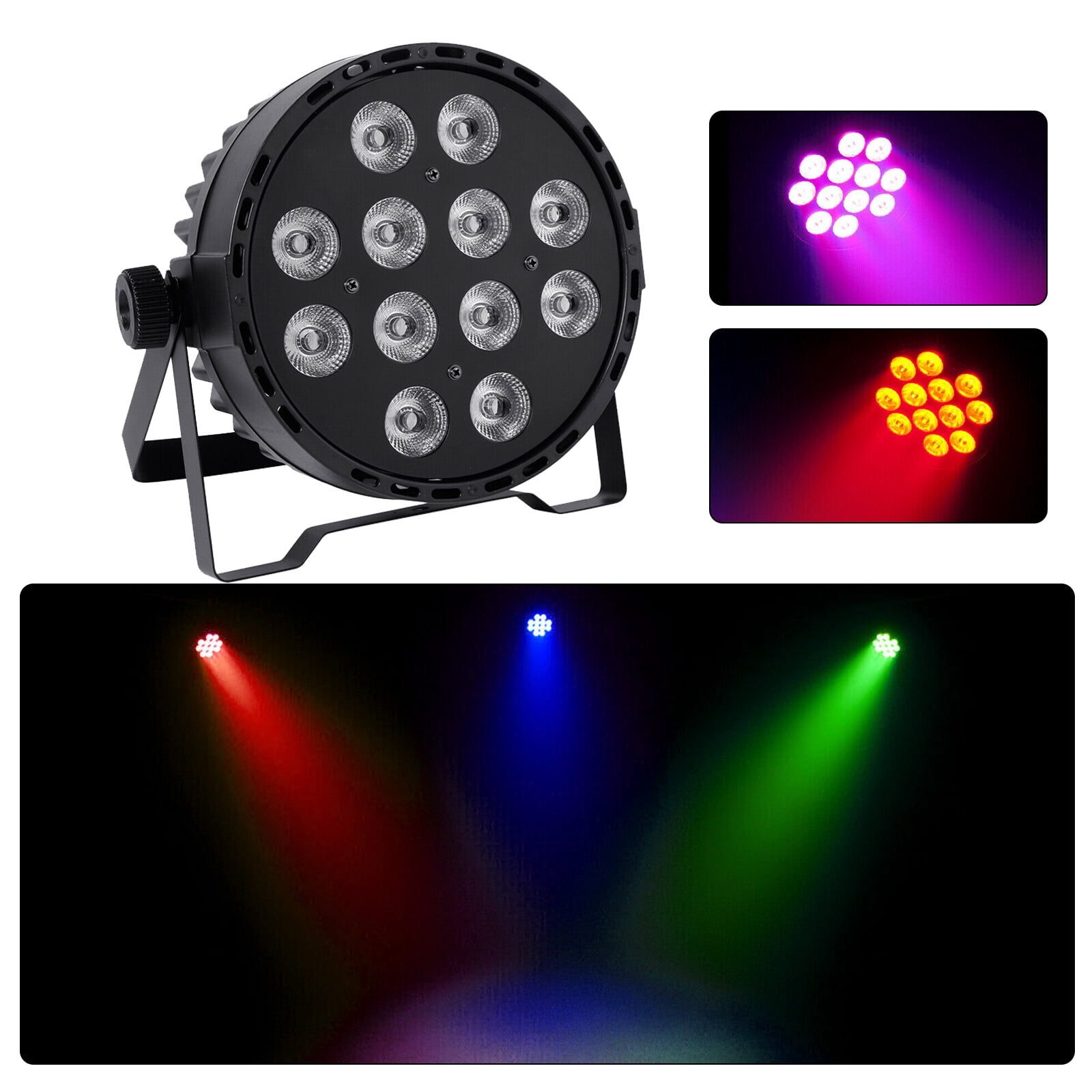 1 PCS Black DJ Light for Weddings, Birthday Parties, Banquets, Bars ...