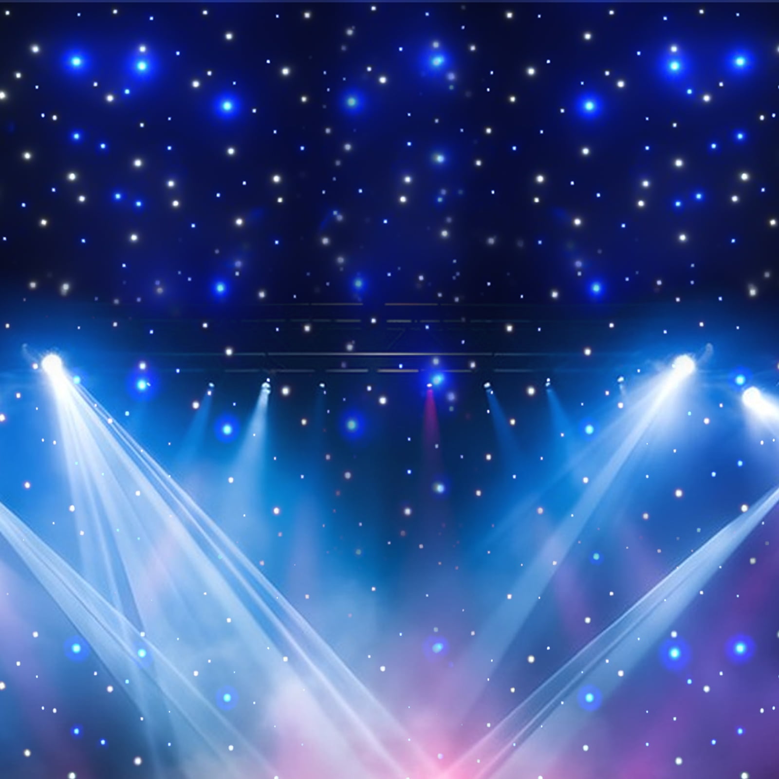 1 PCS Black LED Backdrop, LED Star Curtain, LED Stage Backdrop ...