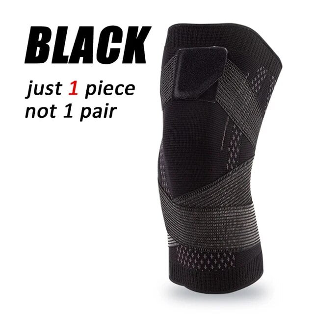 1 PCS Compression Knee Pads Basketball Sleeve Protector Elastic Kneepad ...