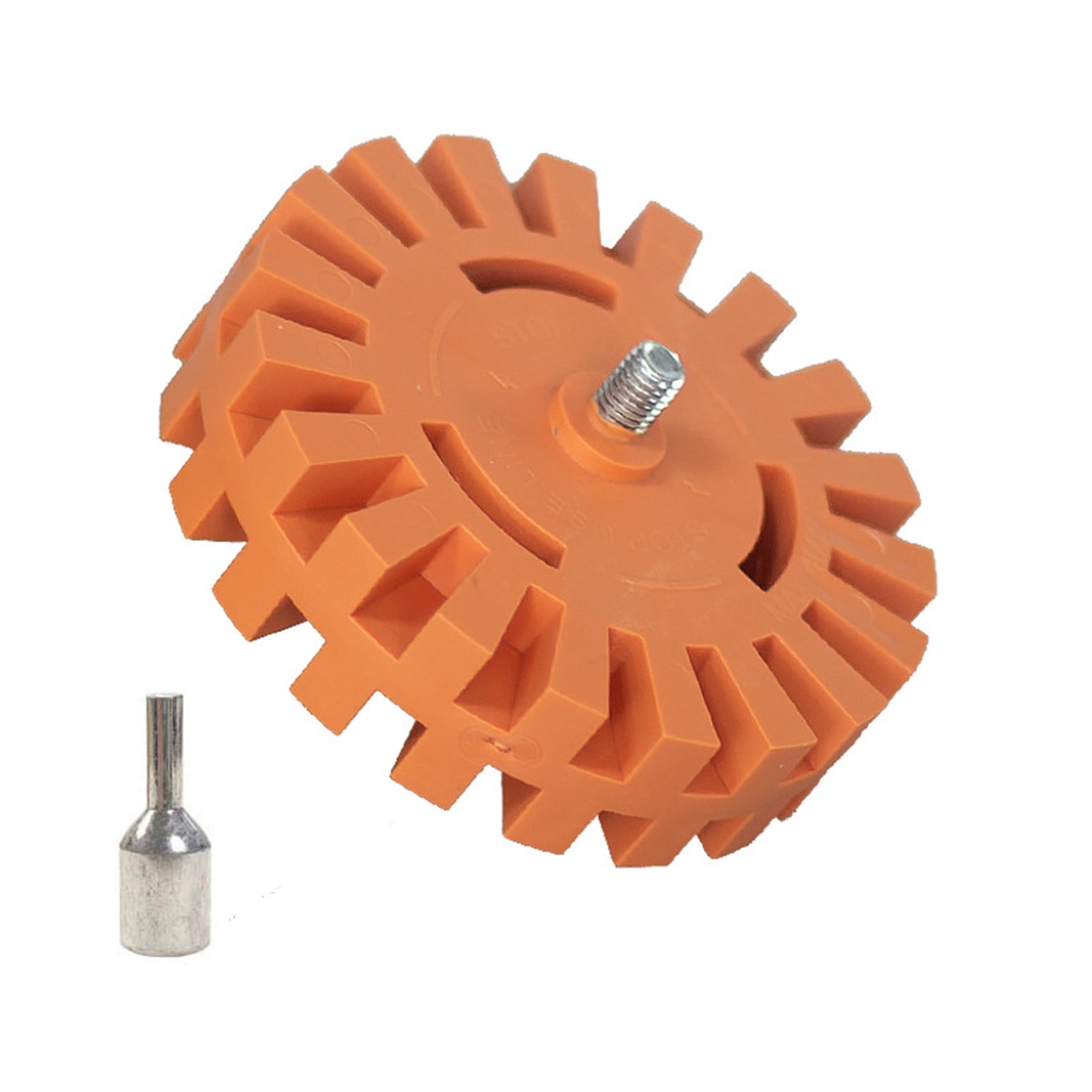 1 PCS Decal Remover Eraser Wheel Tool Kit, 4inch Rubber Power Drill ...