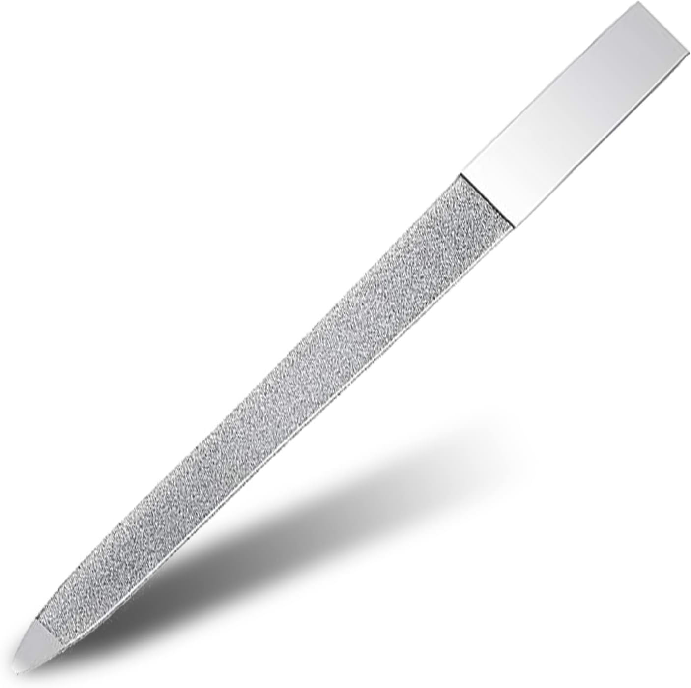 1 PCS Diamond Nail File Double Sided Metal Fingernail Manicure Files ...