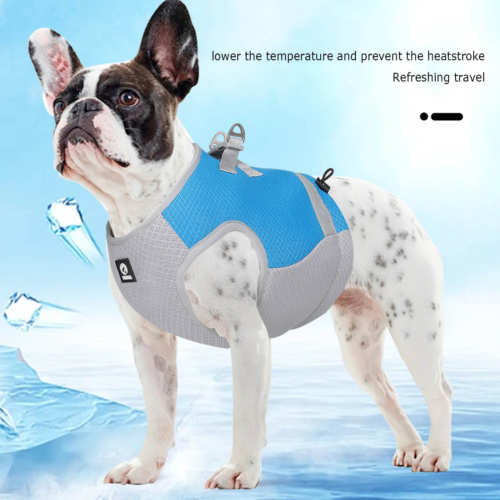 1 PCS Dog Vest Instant Dog Clothes Breathable Walking Dog Shirts Summer ...