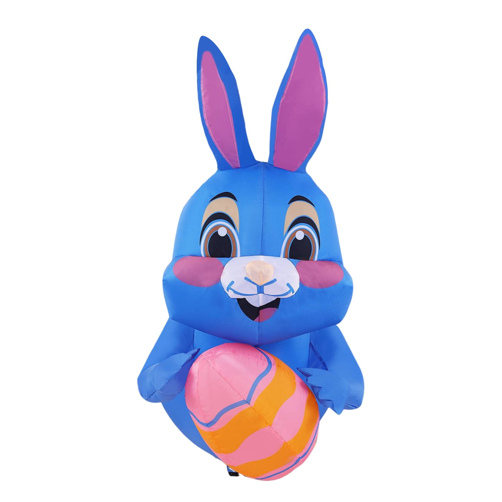 1 PCS Easter Holiday Inflatable Rabbit Outdoor Decoration Cute Rabbits ...