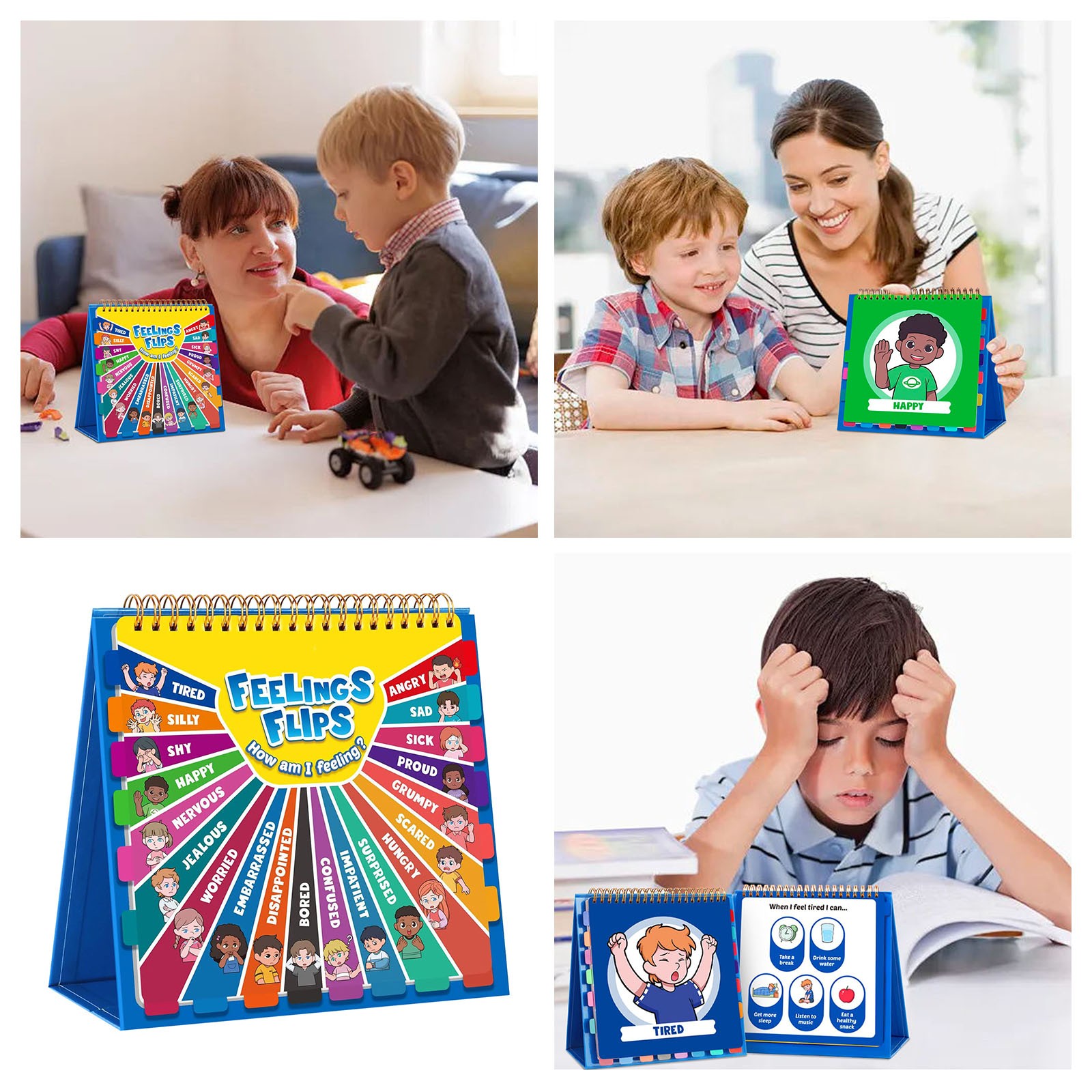 1 PCS Feelings And Emotions Book For Kids?? For Kids Feelings And ...