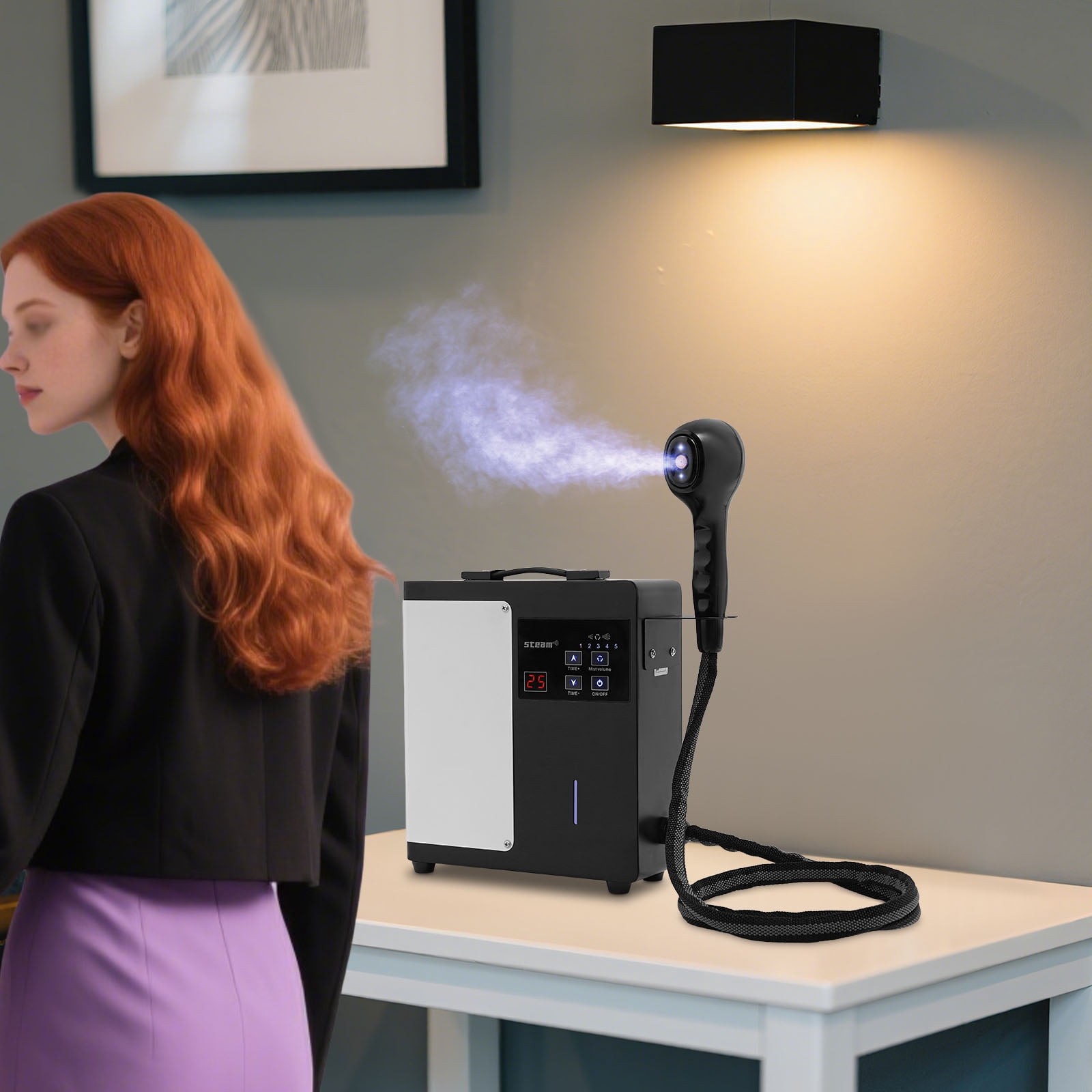 1 PCS Hair Steamer, Hot Mist Hair Steamer, Nano Hair Steamer, used in ...