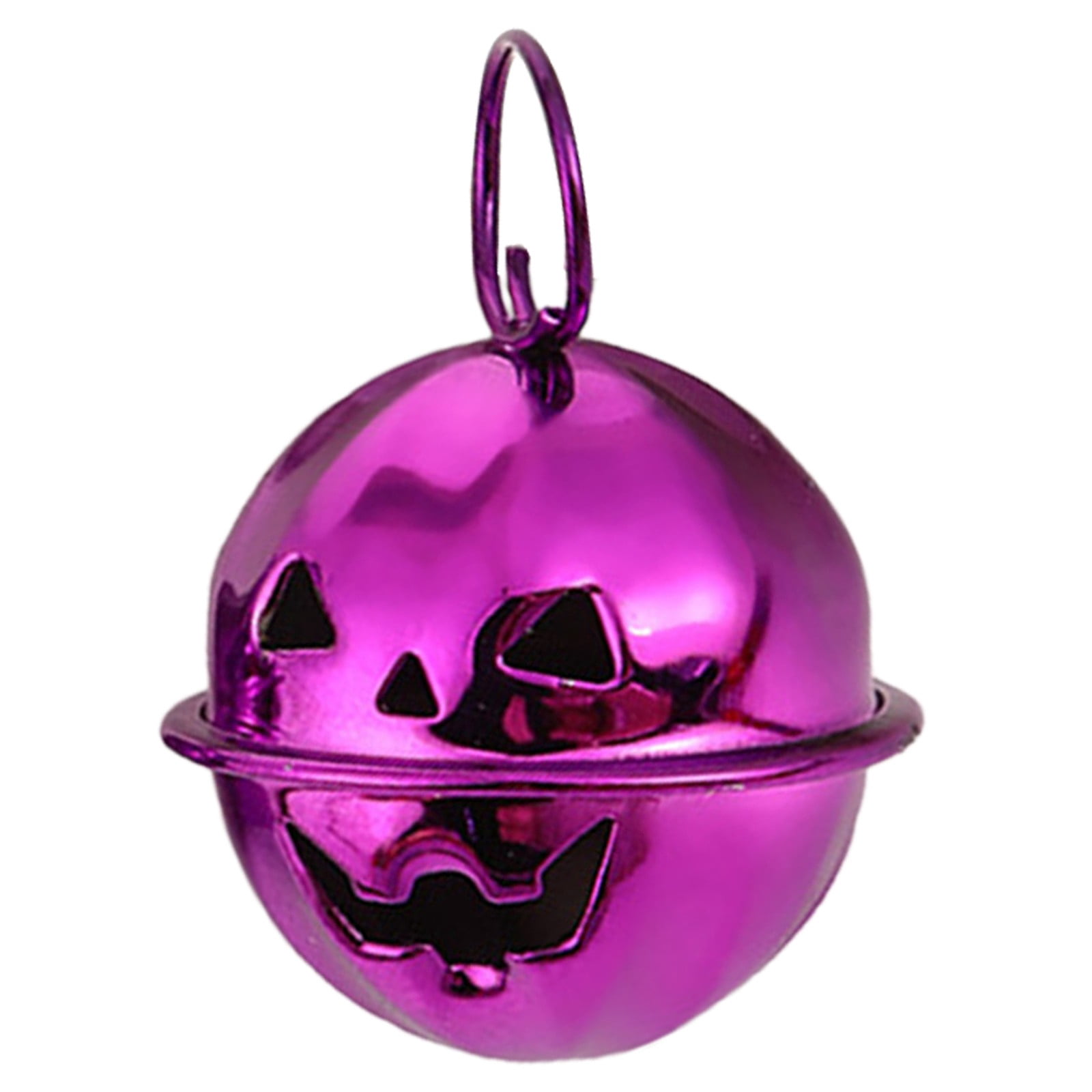 1 PCS Halloween Jingle Bells for Craft Mini Pumpkin Bells Head Craft ...