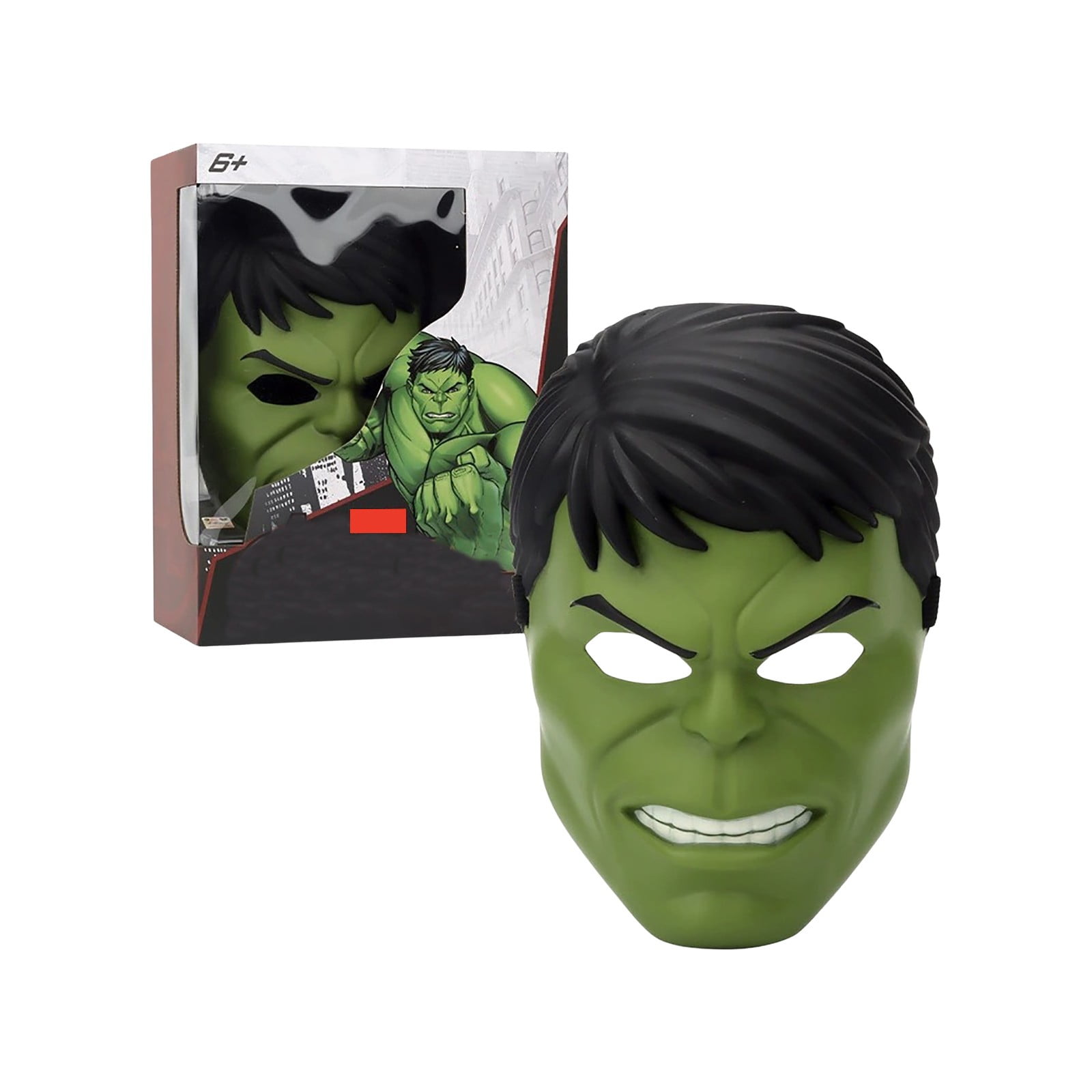 1 PCS Hullk Mask for Fans Gifts, Durable Hard Plastic Superhero Mask ...