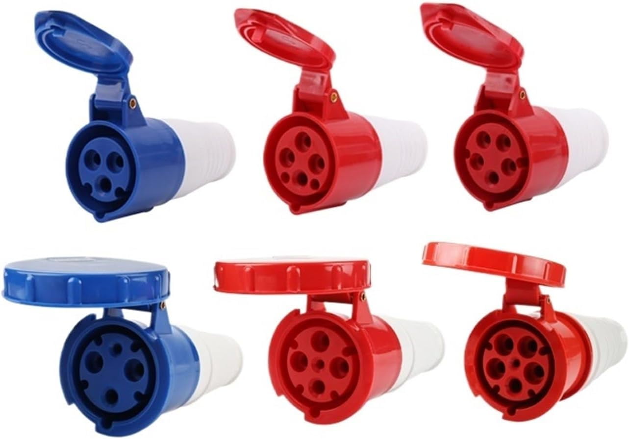 1 PCS Industrial Plug Aviation Socket 16/32A3/4/5 core Three-Phase Four ...