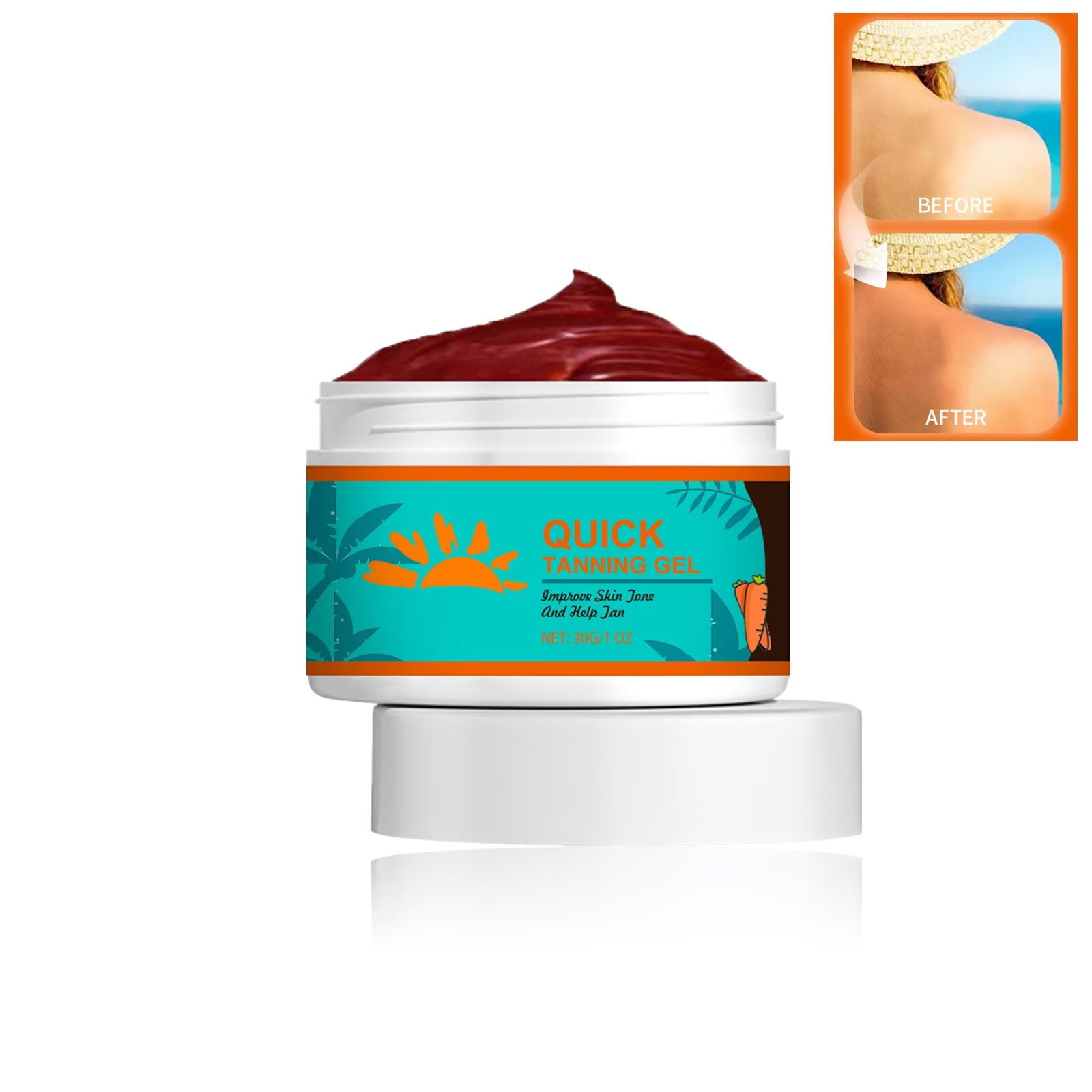 1 PCS Intensive Tanning Gel Tanning Accelerator for Outdoor Sun and ...