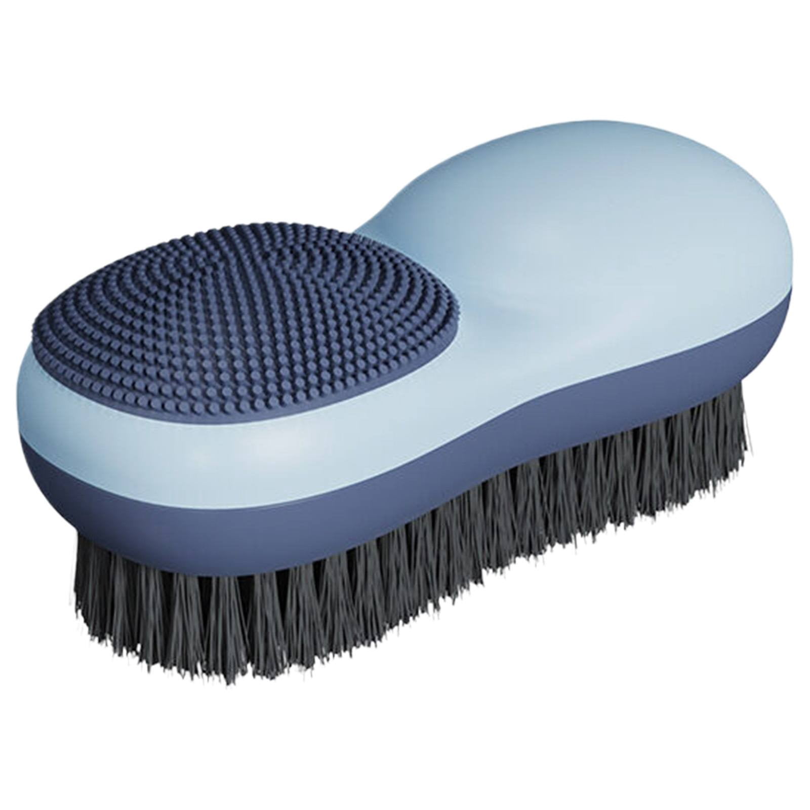 1 PCS Laundry Stain Brush Two-Side Soft Bristle Plastic Brush for Stain ...