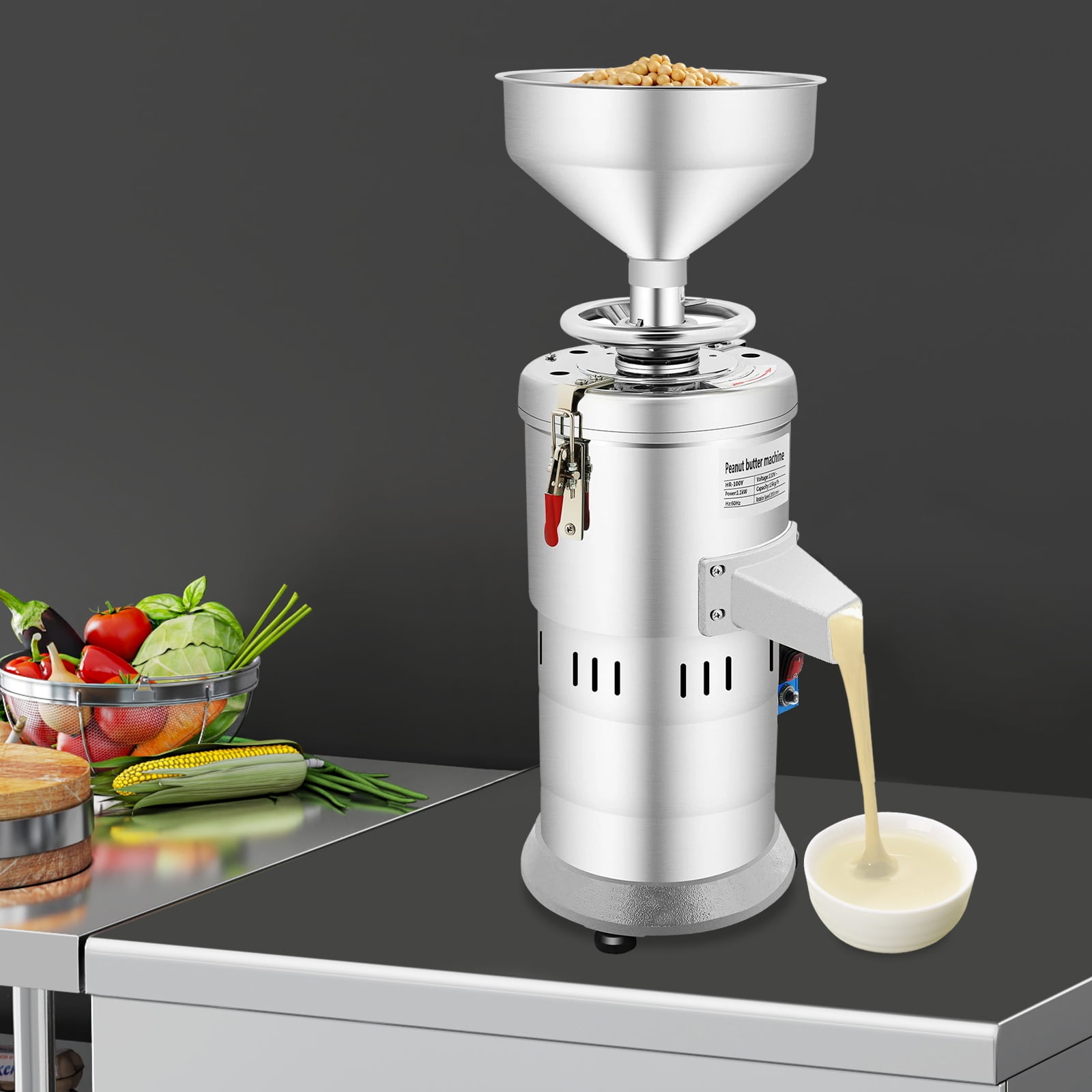 1 PCS Peanut Butter Maker Machine Nut Butter Machine Electric Grain ...
