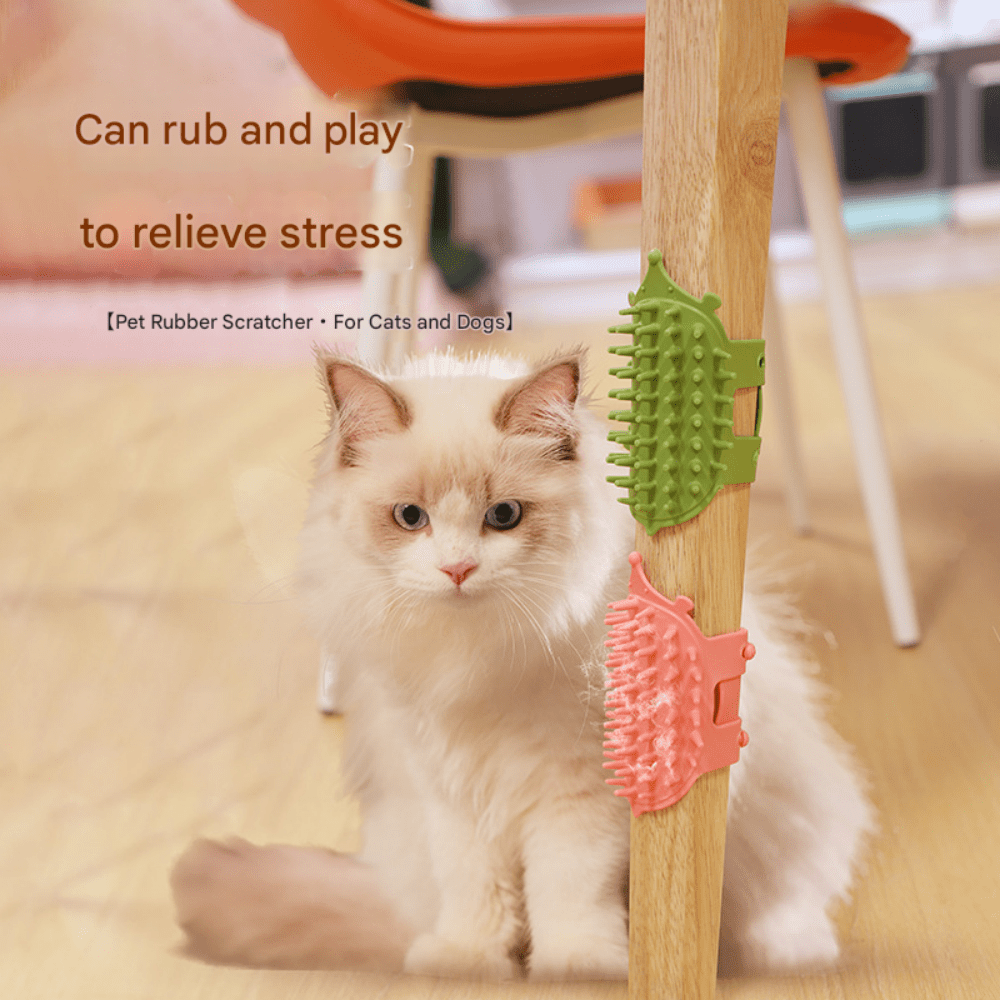 1 PCS Pet Silicone Bath Brush for Cats and Dogs Bathing Cleaning Gloves ...