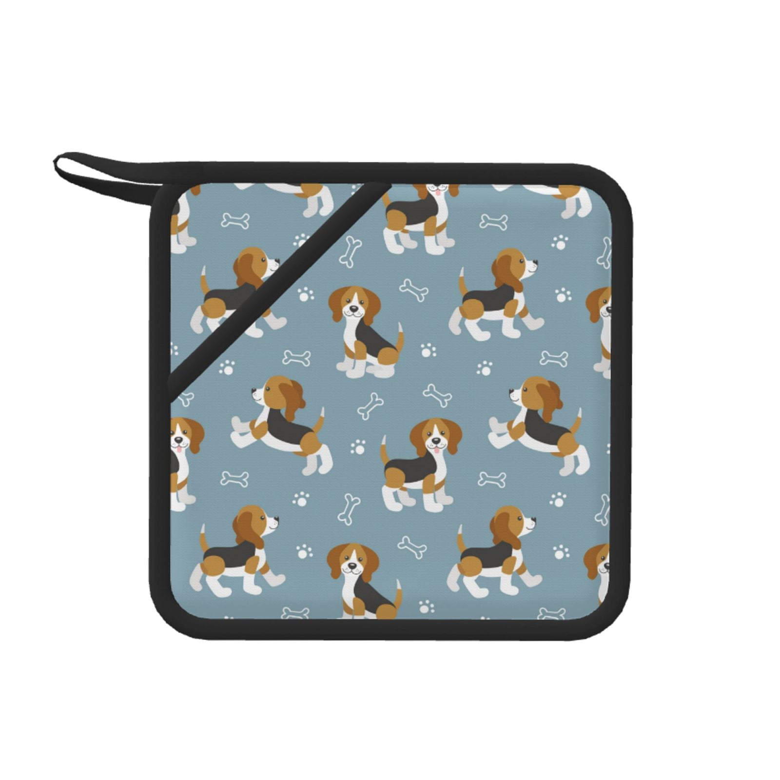 1 PCS Pot Holders for Kitchen - Beagle Dog cute Heat Resistant Silicone ...