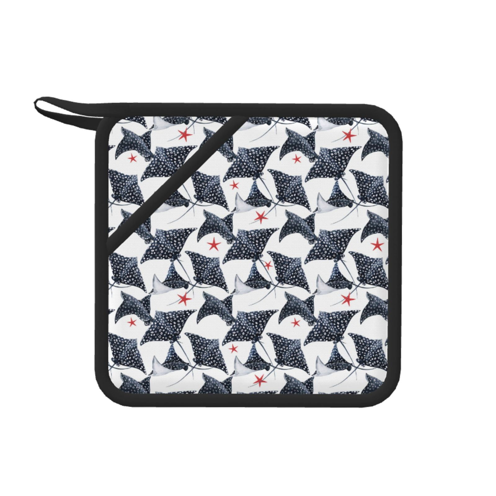 1 PCS Pot Holders for Kitchen - cool stingray fish cute Heat Resistant ...