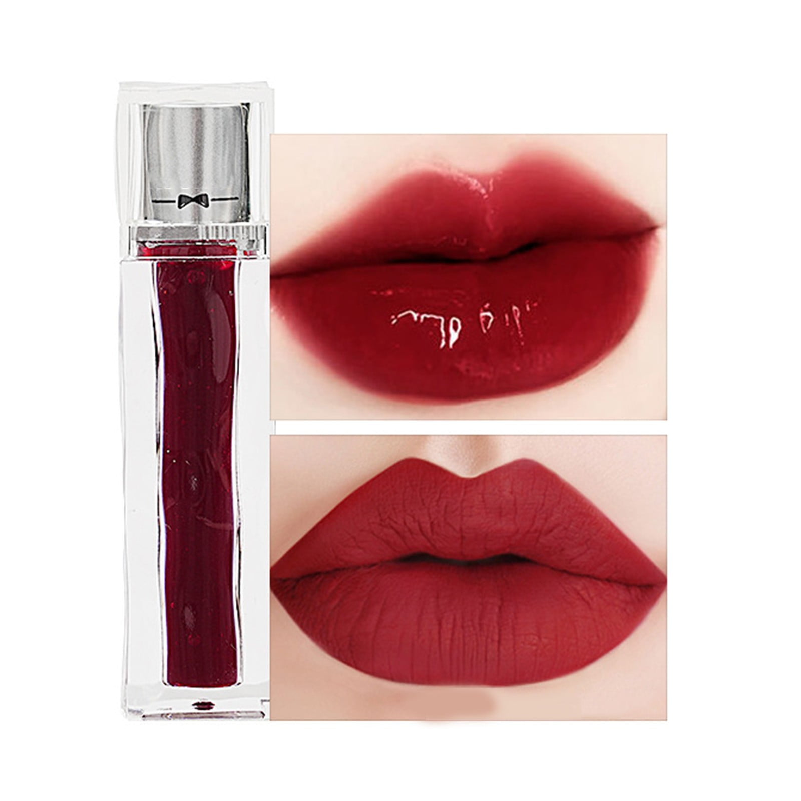 1 PCS Tear Off Lip Glaze Finish With Base Color Tinted Hair Mist Lip ...