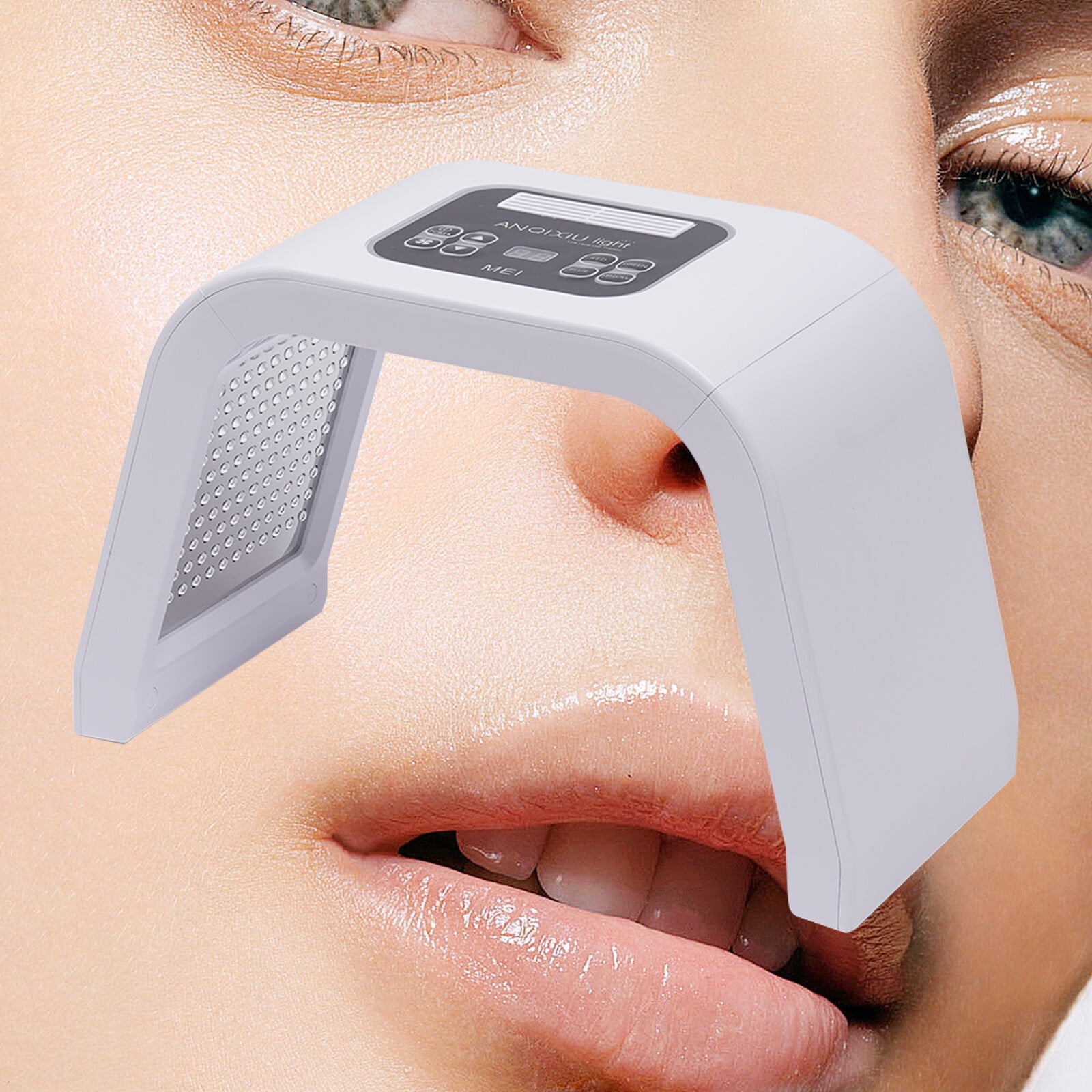 1 PCS White Spa Beauty Equipment, LED Face Skin Care Light Machine ...