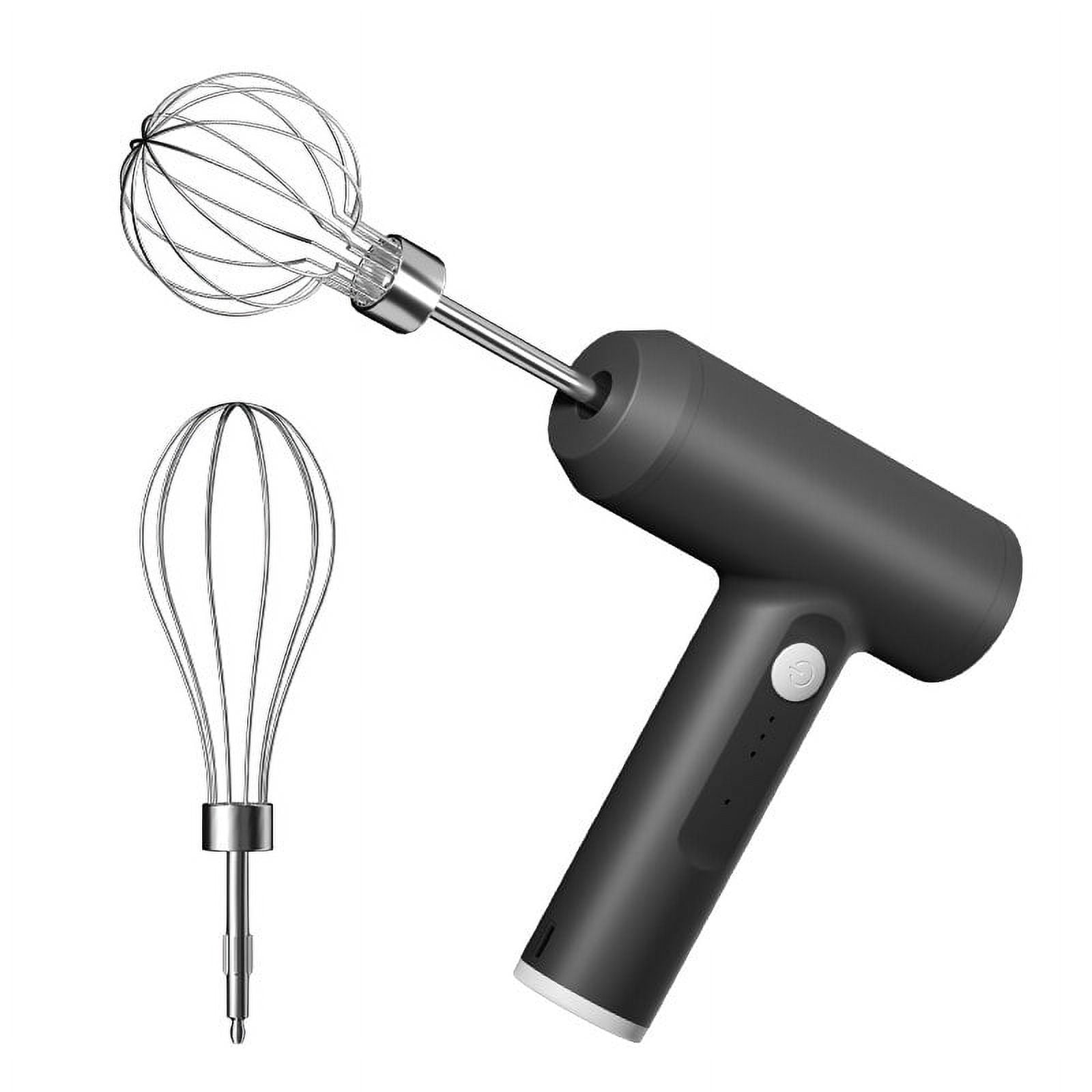 1 PCS Wireless Electric Food Mixer Portable 3 Speeds Egg Beater Baking ...