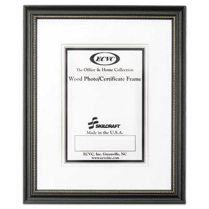 1 PK,AbilityOne 7105014246489 SKILCRAFT Black Frames, Certificate/Photo ...