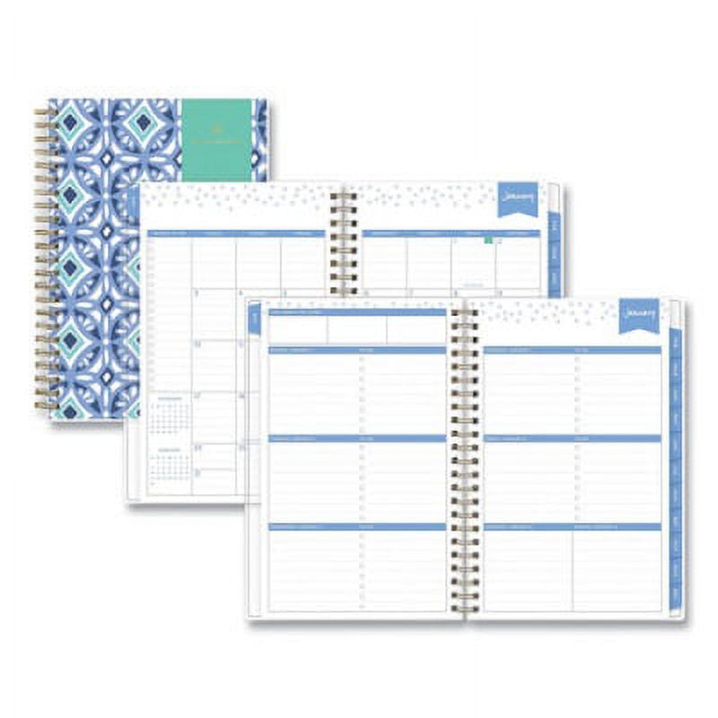 1 PK,Blue Sky Day Designer Tile Weekly/Monthly Planner, Tile Artwork, 8 ...