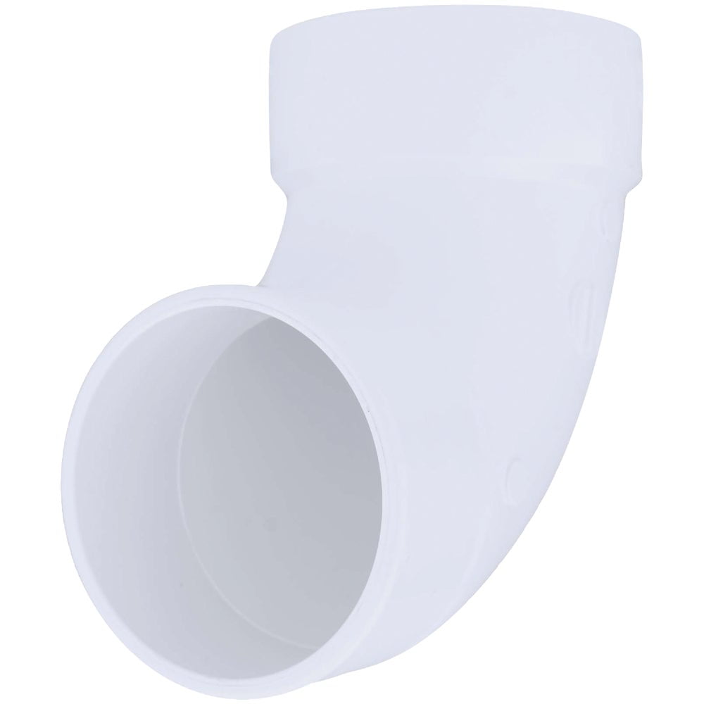 1 Pc Charlotte Pipe 4 In. Schedule 40 90 Deg. Dwv Pvc Street Elbow (1/4 ...