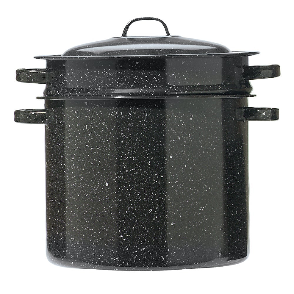 1 PK, Cinsa 319806-GraniteWare 7.25 Qt. Black Blancher - Walmart.com