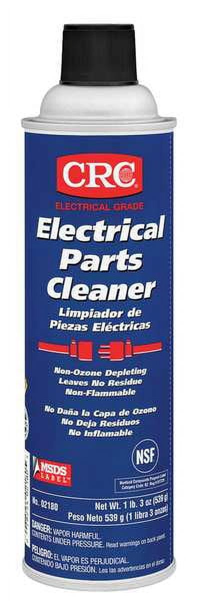 CRC 1 PK Electrical Parts Cleaner, 19 oz Aerosol Spray Contact Solvent ...