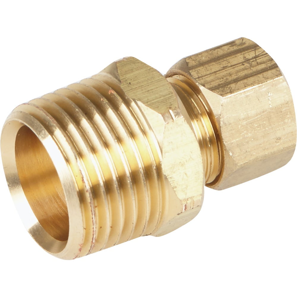 1 Pc Do It 3/8 In. X 1/2 In. Brass Male Union Compression Adapter ...