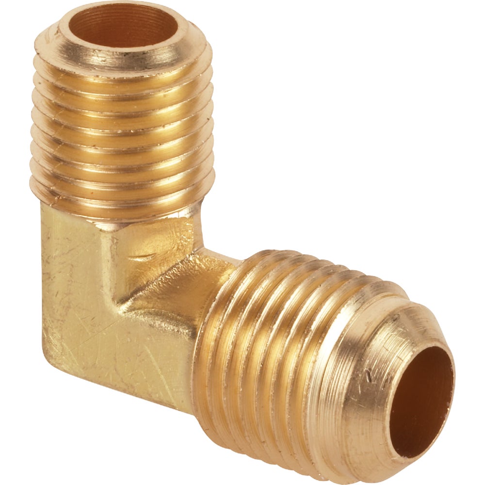 1 Pc Do It 3/8 In. X 1/4 In. Mip 90 Deg. Flare Brass Elbow (1/4 Bend) - Walmart.com