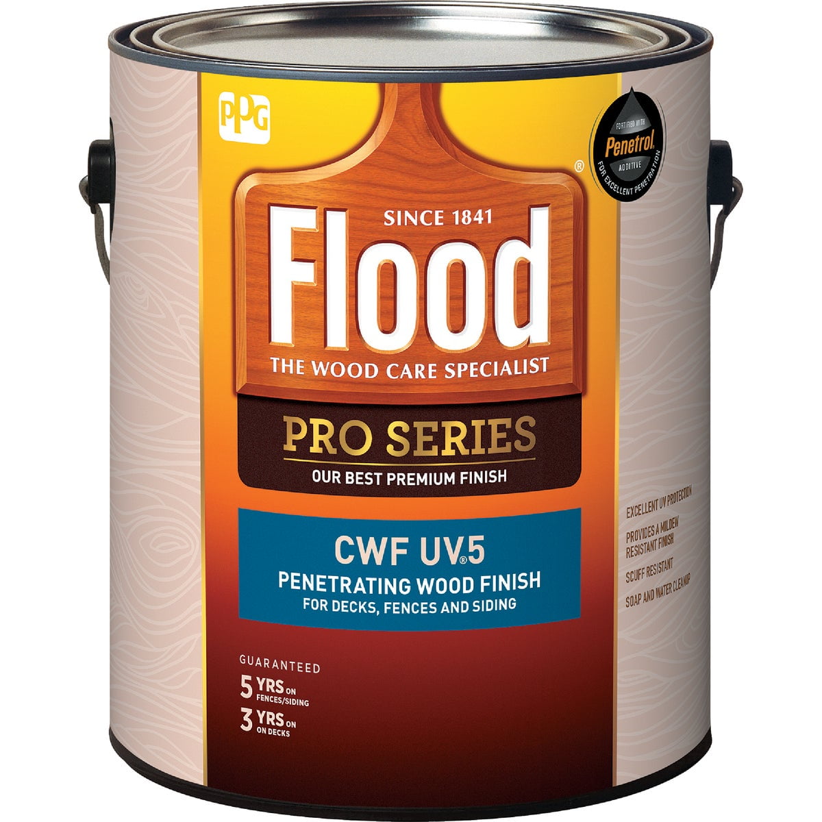 Flood Pro Series Exterior Stain Cedar Wood Finish, 1 gallon - Walmart.com