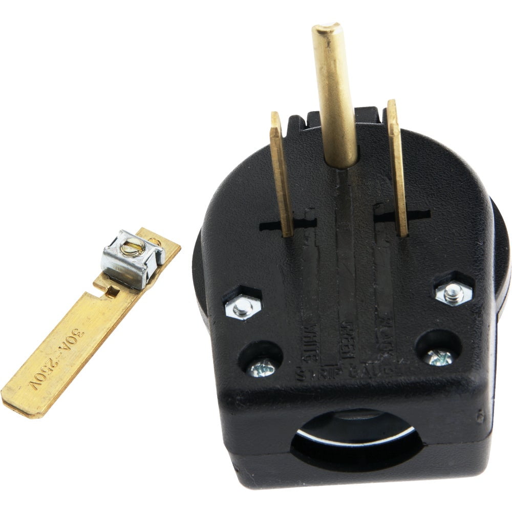 1 Pc Forney 30A/50A 250V 3-Wire 2-Pole Pin-Type Power Plug - Walmart.com