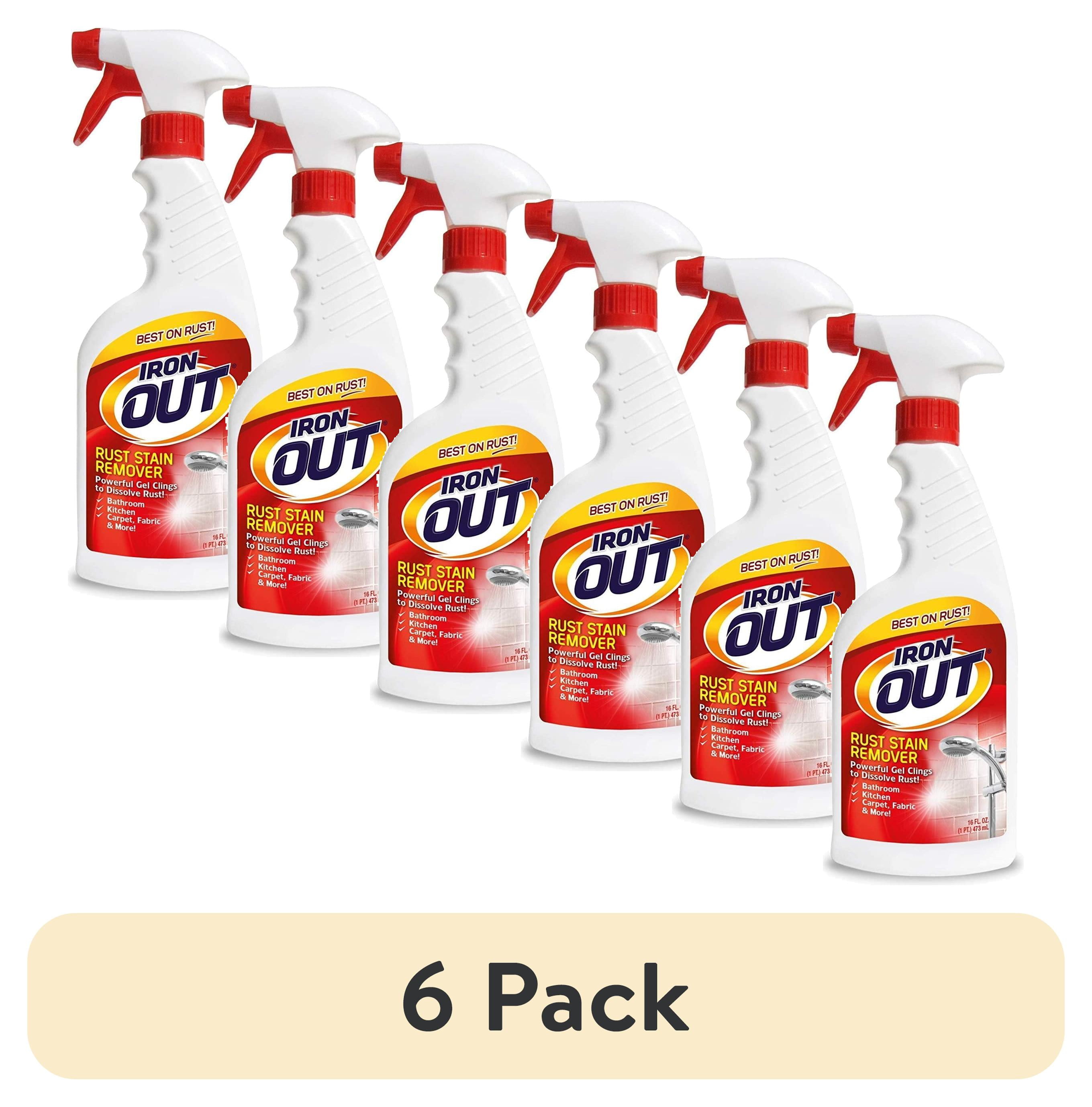(6 pack) 1 PK, Iron Out 16 Oz. All-Purpose Rust and Stain Remover ...
